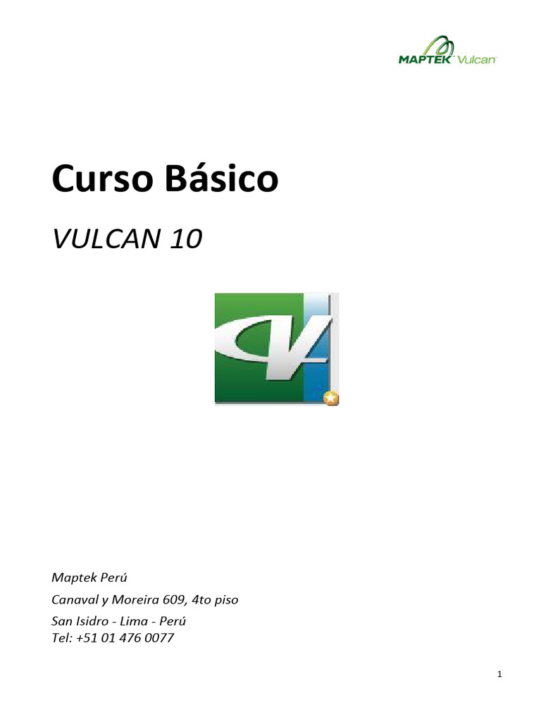 Manual - Vulcan 10 - Básico | PDF | Archivo de computadora | Ventana ...