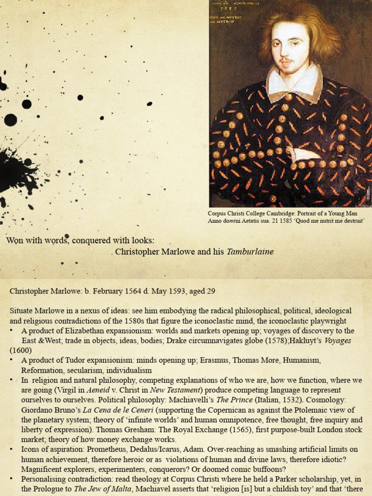 Marlowe | PDF | Christopher Marlowe