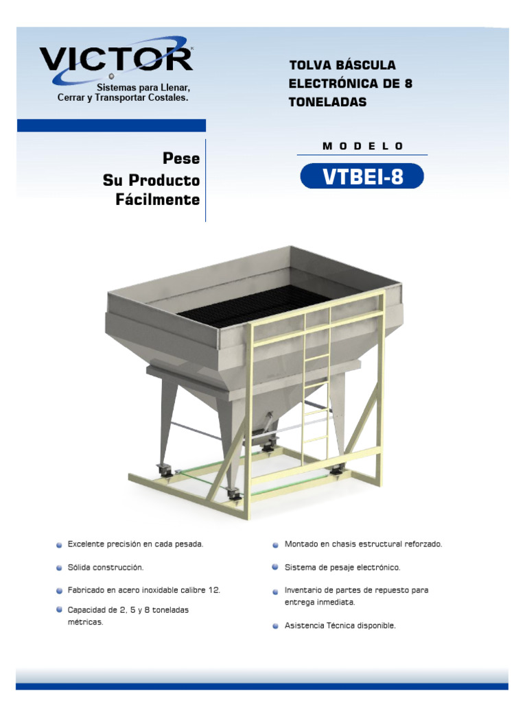 Vtbei 8 Tolva Bascula | PDF