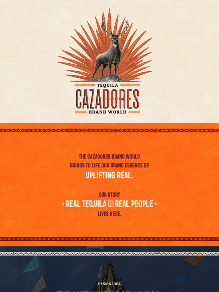 Cazadores Tequila Brand Essence Guide | PDF | Brand | Typography