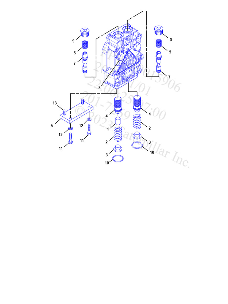 Valve GP-Brake Control Parts List | PDF | Manufactured Goods