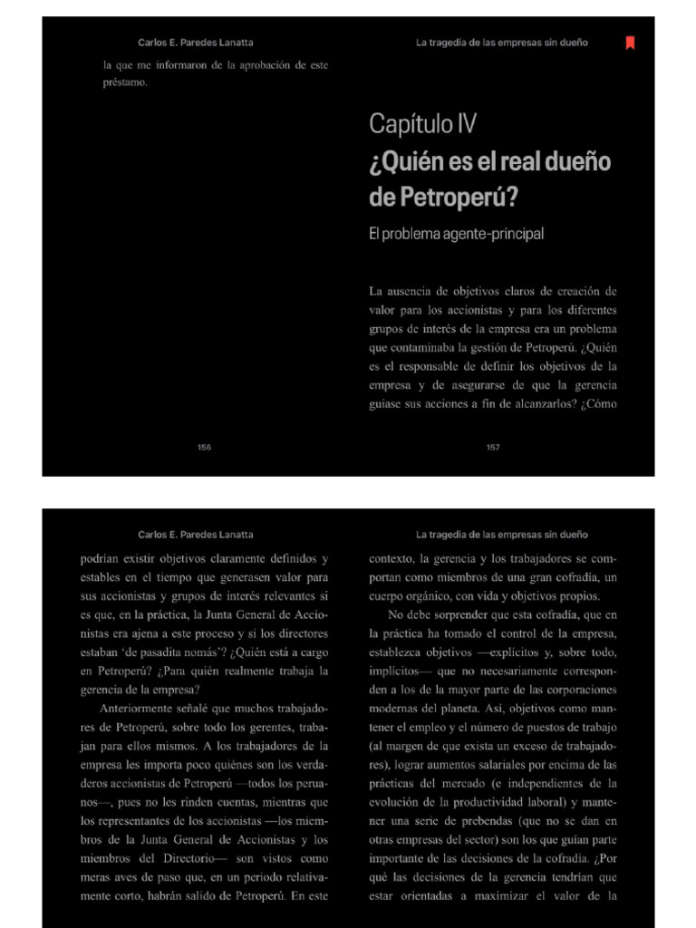 Cap IV ¿Quién Es El Real Dueño de Petroperú | PDF