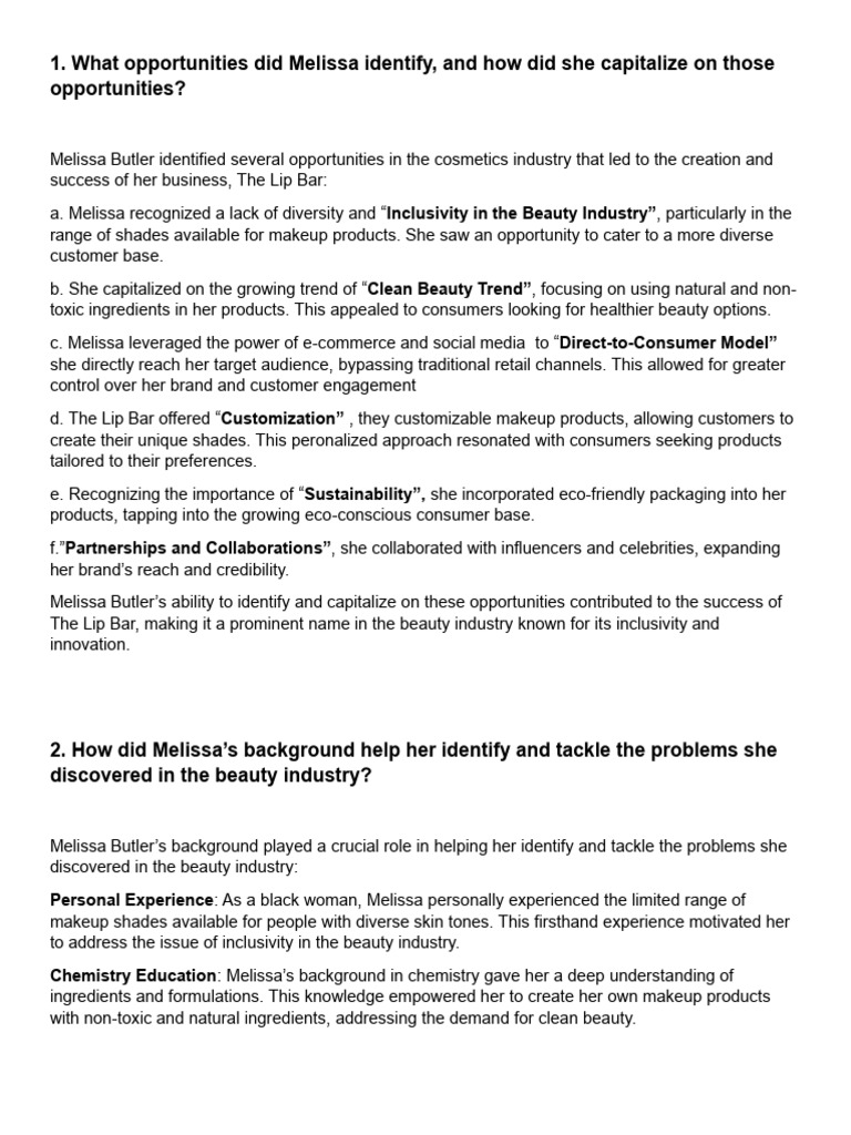 Entrep Case 1 | PDF | Entrepreneurship | Brand