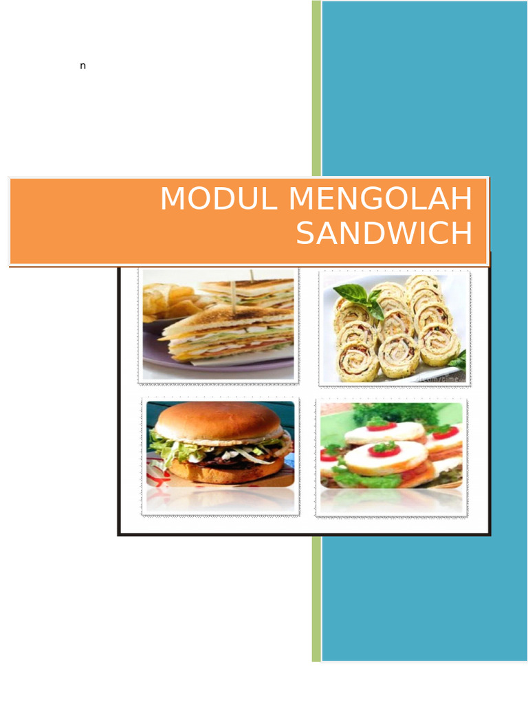 Modul Mengolah Sandwich Compress | PDF