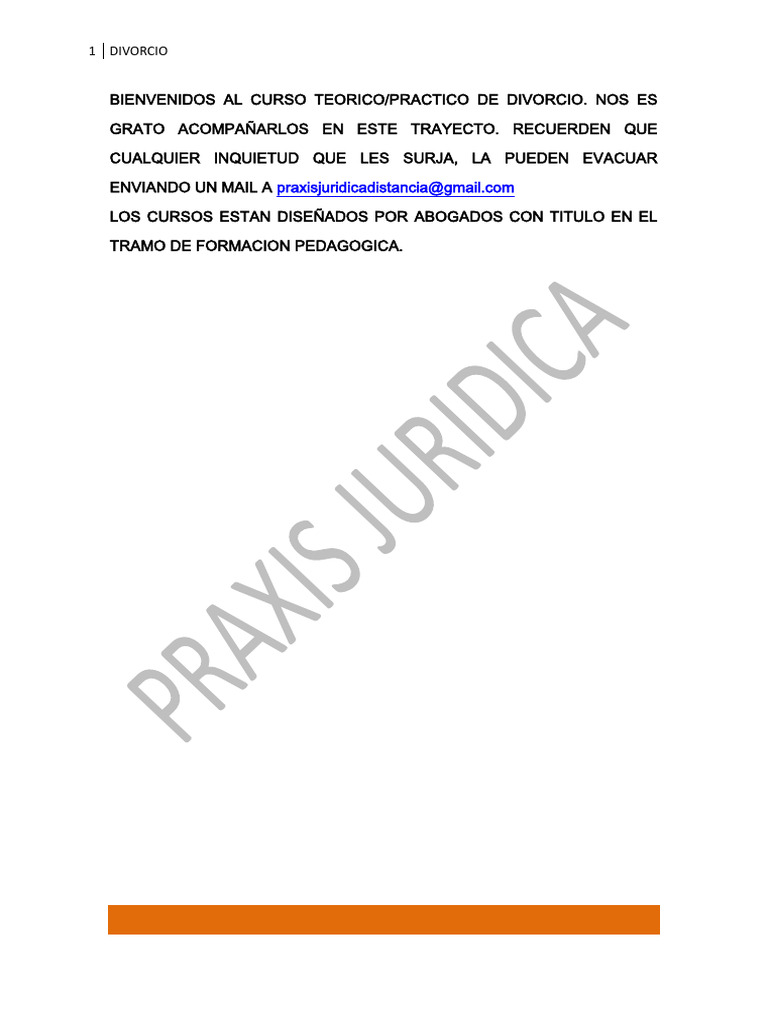 MÓDULO 1 Divorcio | PDF | Divorcio | Sentencia (ley)