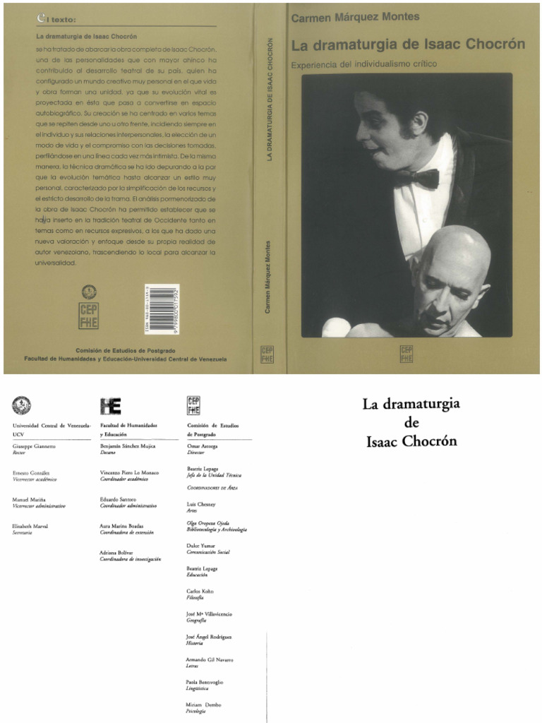 2000 - La Dramaturgia de Isaac Chocrón | PDF | Teatro | Venezuela