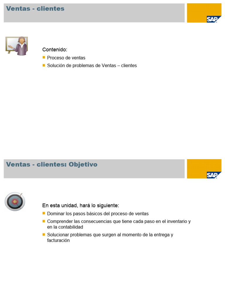 Contenido:: Proceso de Ventas Solución de Problemas de Ventas ...