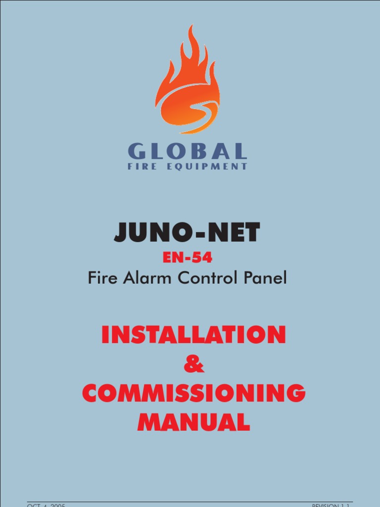 Juno-Net EN54 Installation Manual V1 (1) (1) .1 - 04.10 | PDF | Cable ...