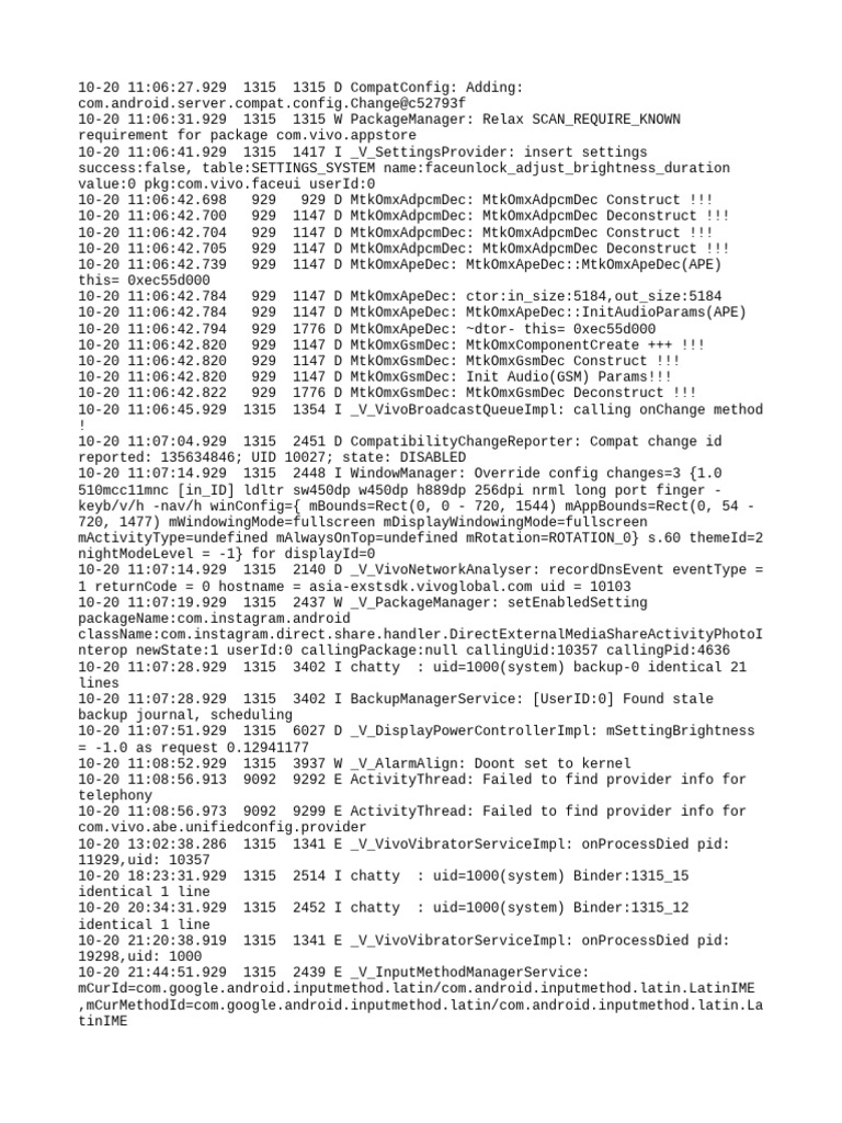 Log | PDF | Utility Software | Computer Science