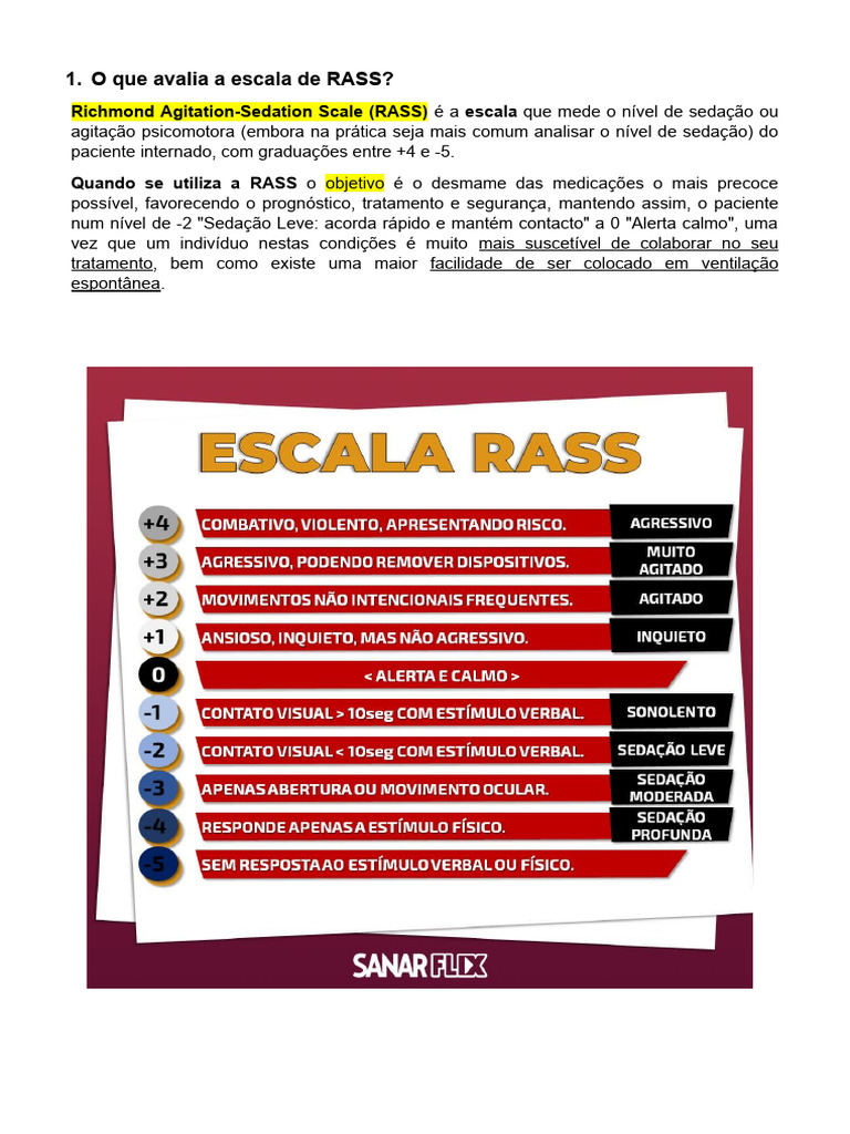 Escala de Rass | PDF