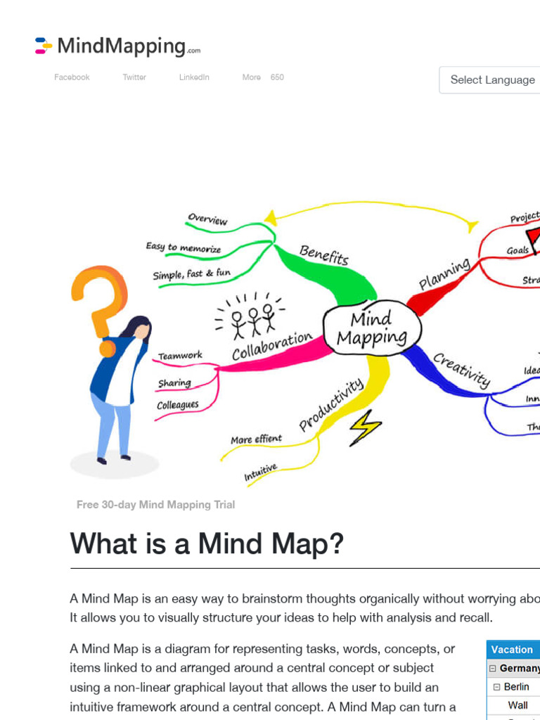 What Is A Mind Map | Download Free PDF | Mind | Concept