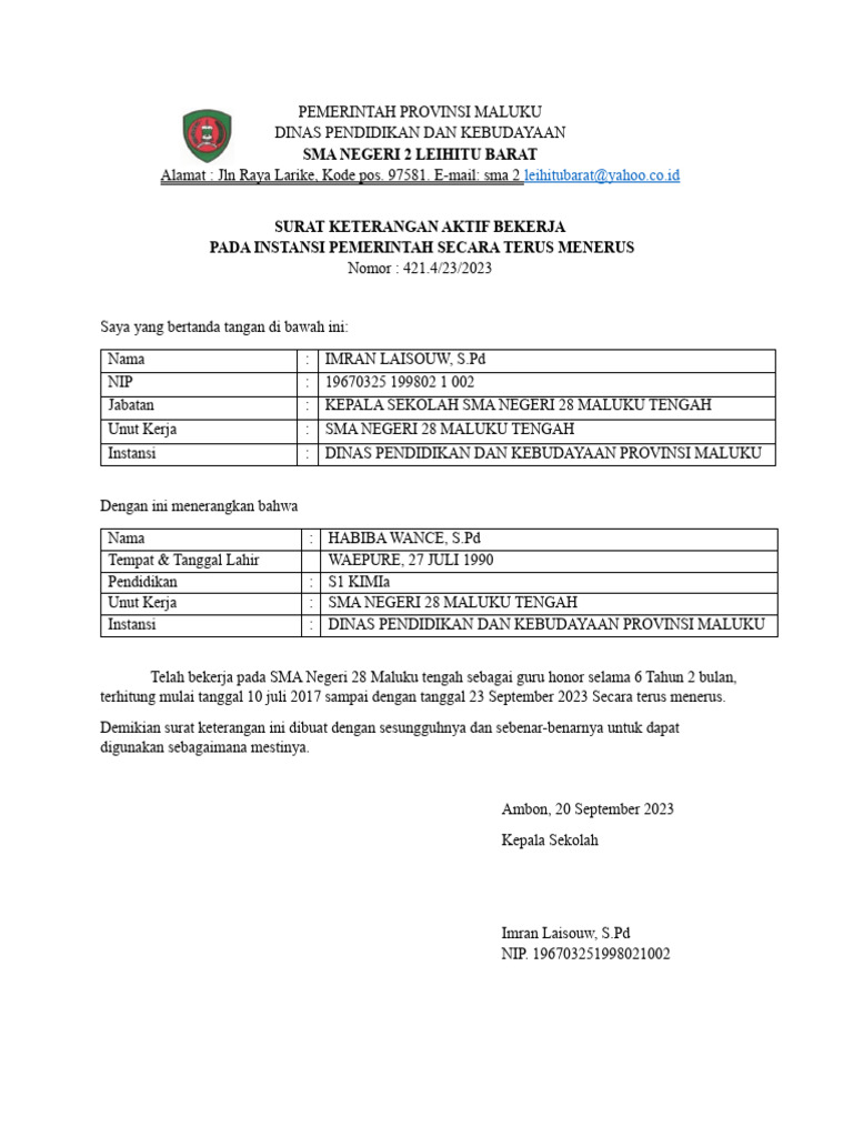 LAMPIRAN BIBA (AutoRecovered) | PDF