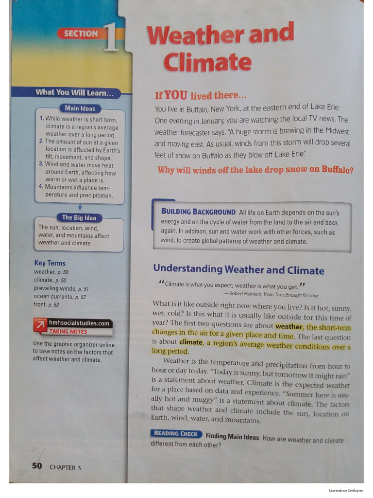 Weather Climate | PDF