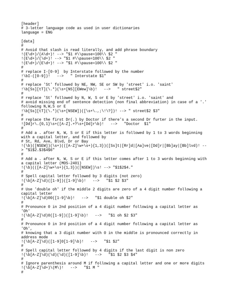 Rulesets ENG | PDF | Computing | Linguistics