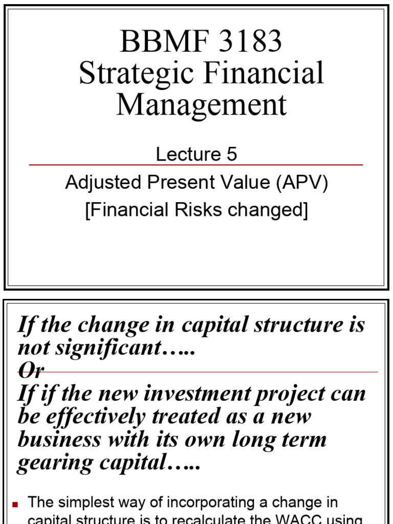 SFM Lecture 5 Part 2 | PDF | Law