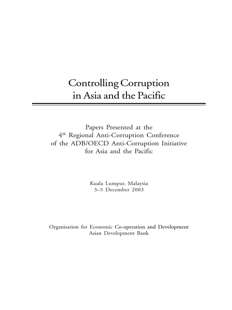 Controlling Corruption | Download Free PDF | Corruption | Political Corruption