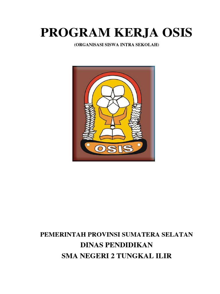 Program Kerja Osis 2022 | PDF