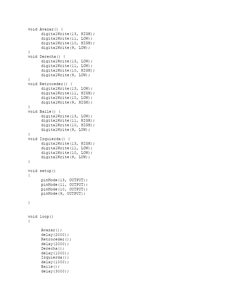 Codigo Arduino | PDF Codigo Arduino | PDF