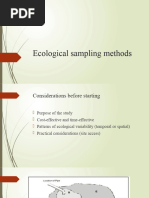 Quadrat Sampling | PDF