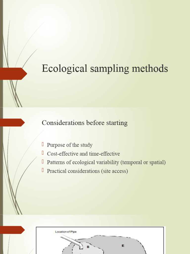 Ecological Sampling Methods | PDF | Sampling (Statistics) | Probability Distribution