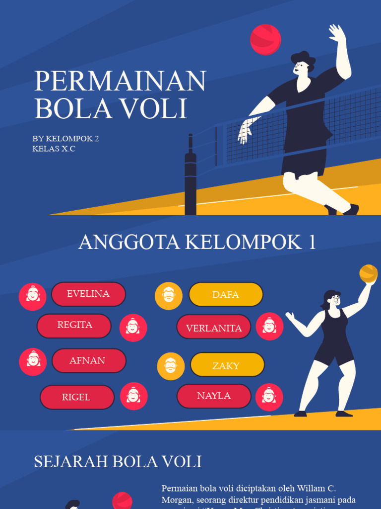 Bola Voli Kel.2 Kelas x.c-1 | PDF