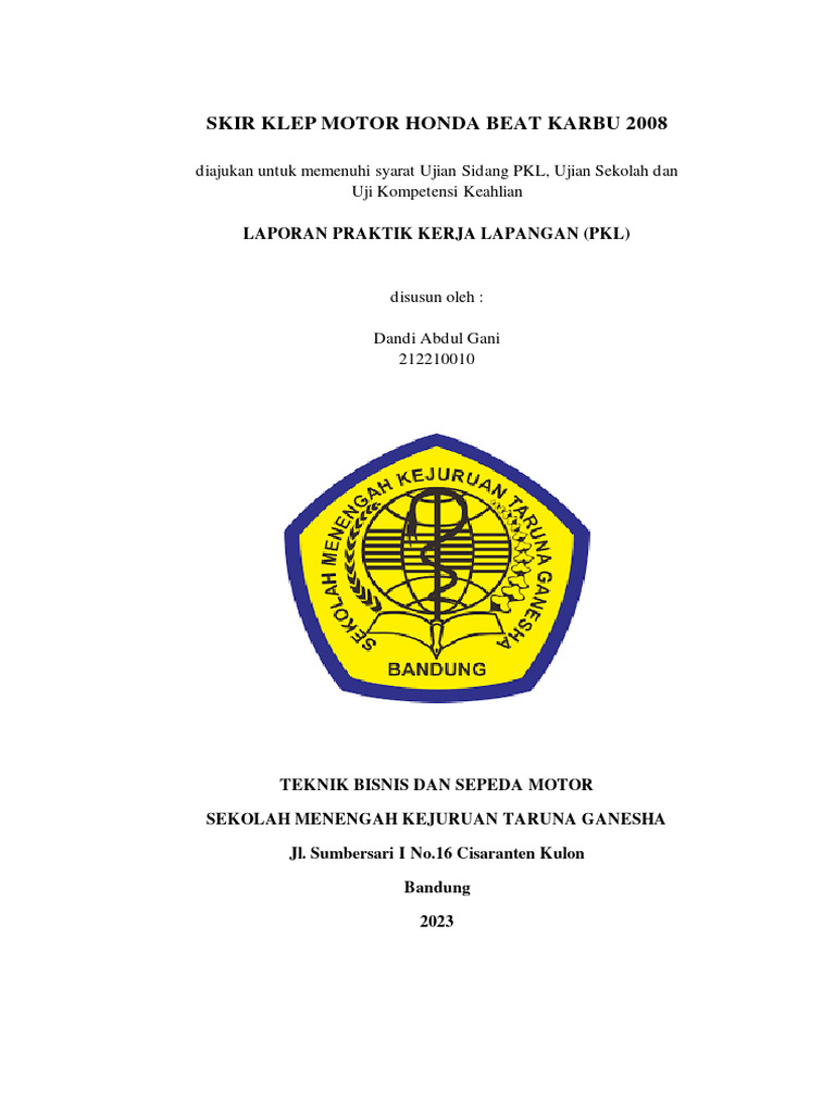 Laporan King Dandi END-1 | PDF