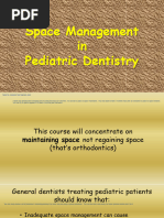 Module 1 - Space Maintainer-1 | PDF | Orthodontics | Tooth