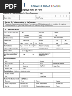 SSMC Employment Application Form 2 | PDF