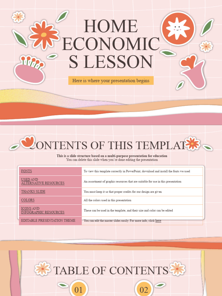 Home Economics Lesson by Slidesgo | PDF | Planets | Mercury (Planet)