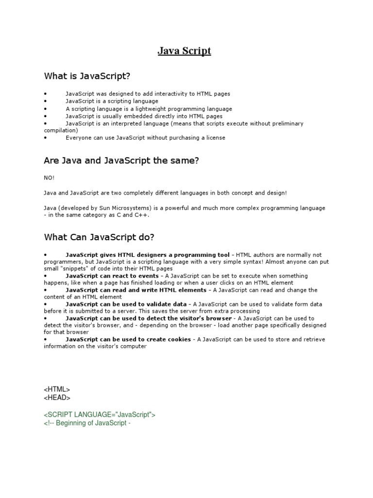 Java Script Pdf Control Flow Java Script 