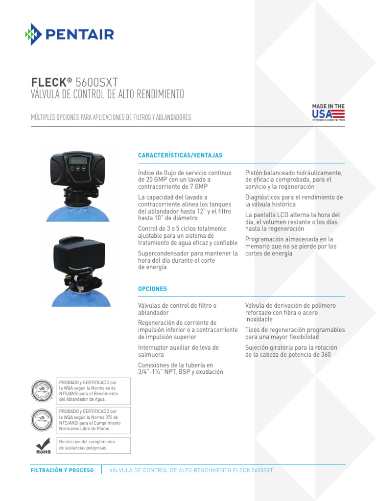 Fleck 5600 SXT | PDF