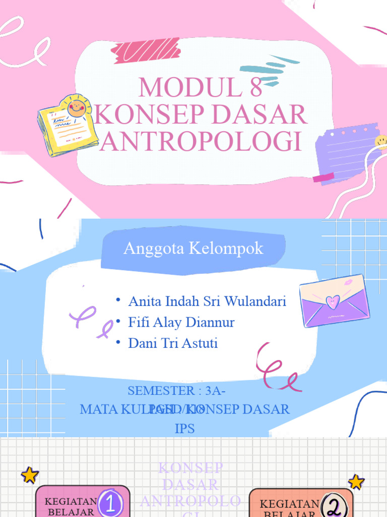 Konsep Dasar Antropologi Indonesia | PDF | Ilmu Sosial