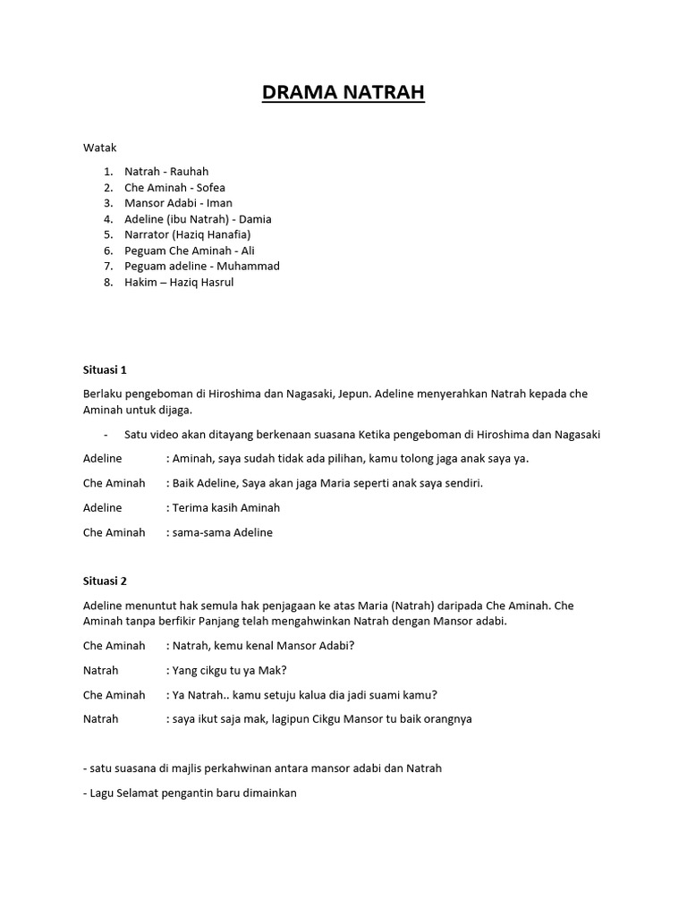 Natrah | PDF