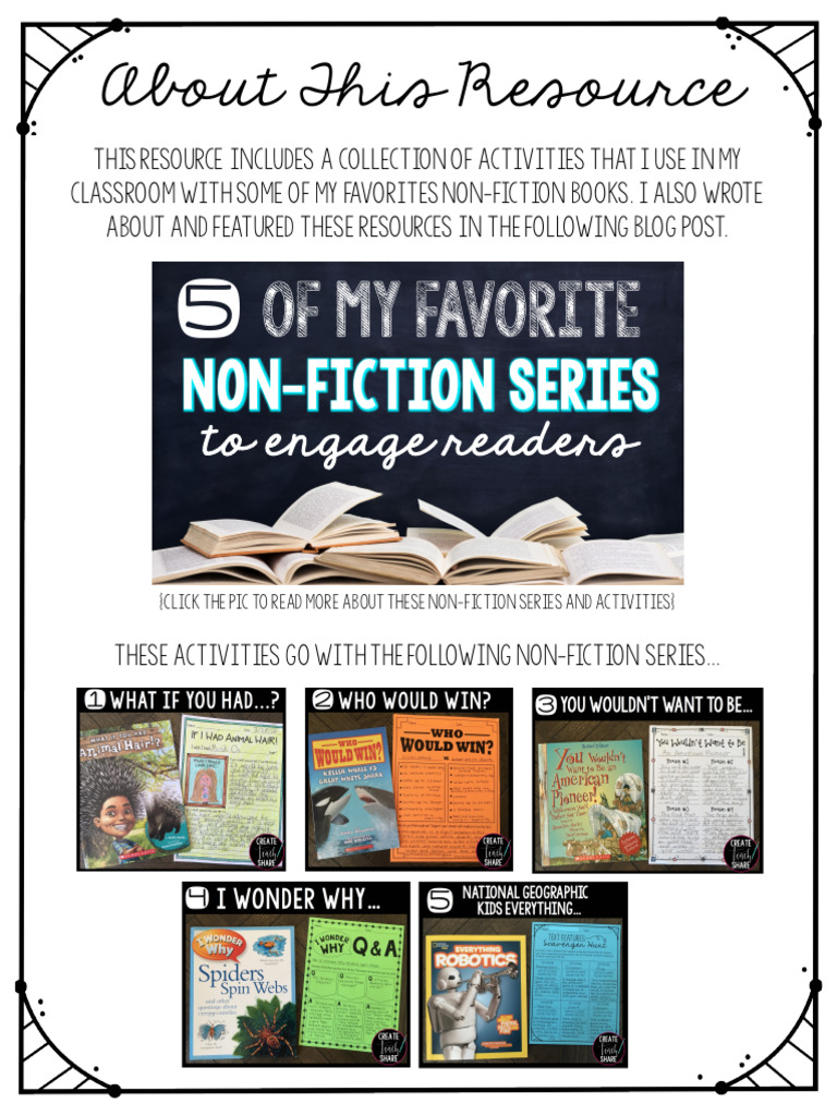 Engaging Non-Fiction Activities | PDF