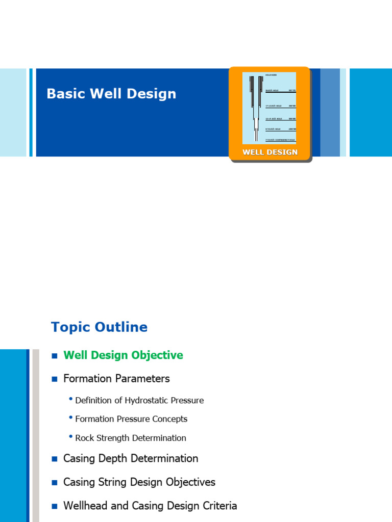 03 - Basic Well Design | PDF