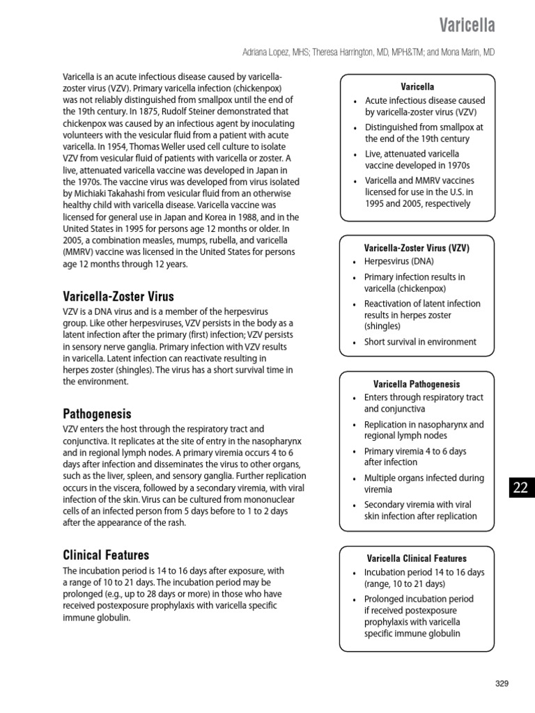 Varicella | PDF