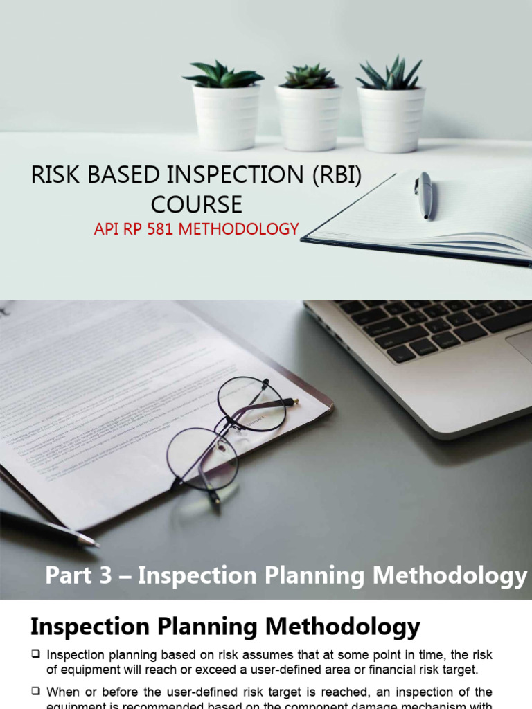 API 581 Standard - Inspection Planning Methodology | PDF | Business ...