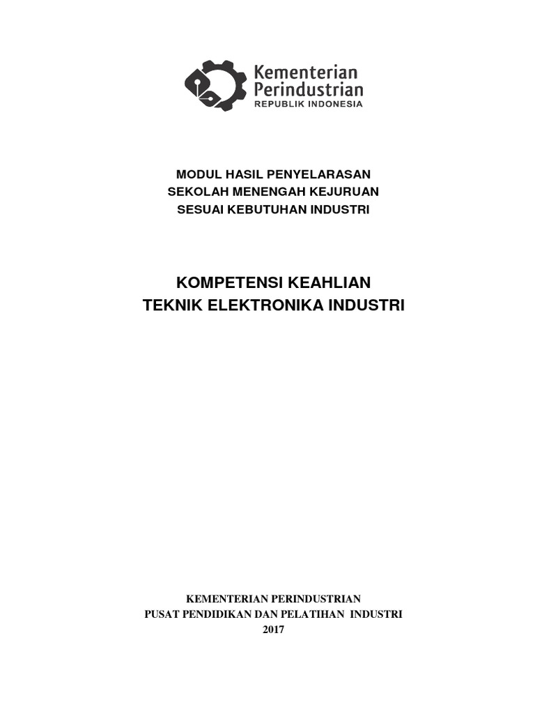 Gabung 4 Modul Teknik Elektronika Industri 302 Hal Pdf