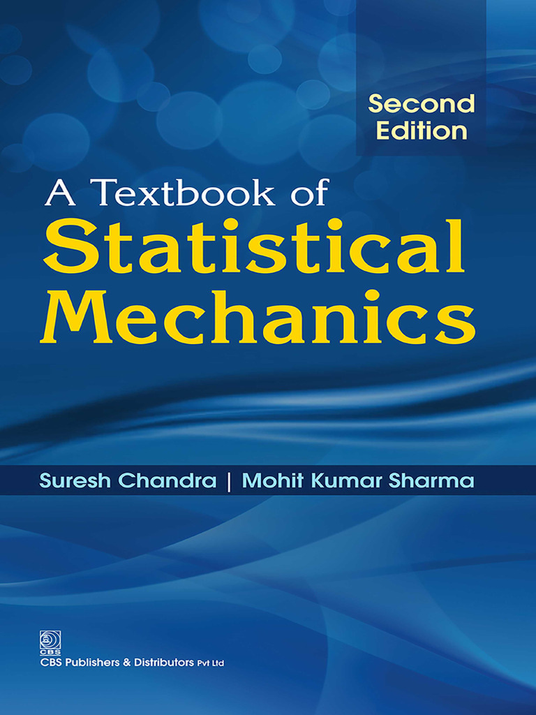 Statistical Mechanics - Suresh Chandra | PDF