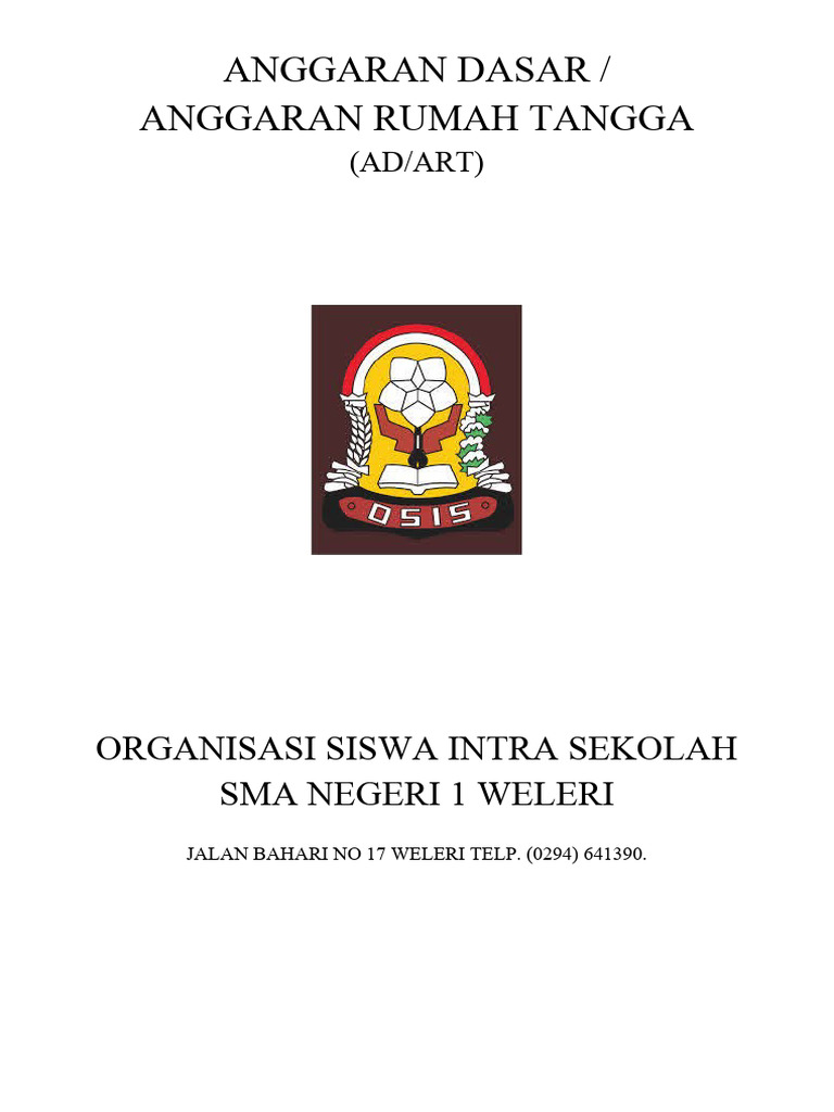Ad-Art Osis Sman 1 Weleri | PDF
