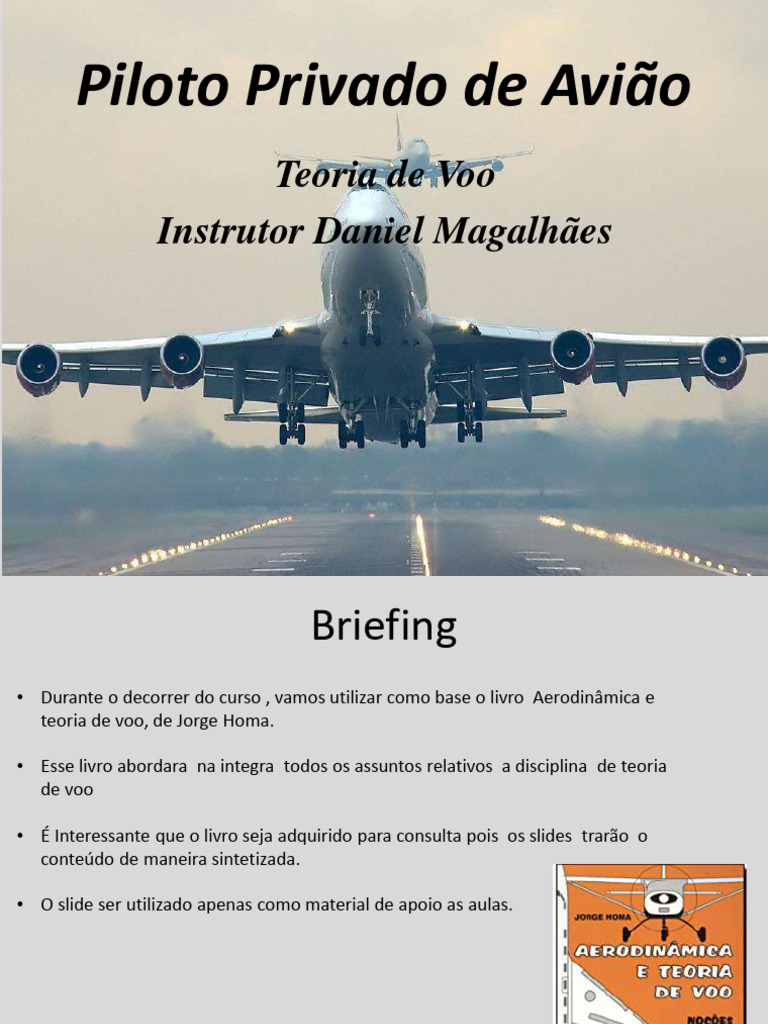 Piloto Privado de Avião Teoria de Voo | PDF | Aileron | Voo