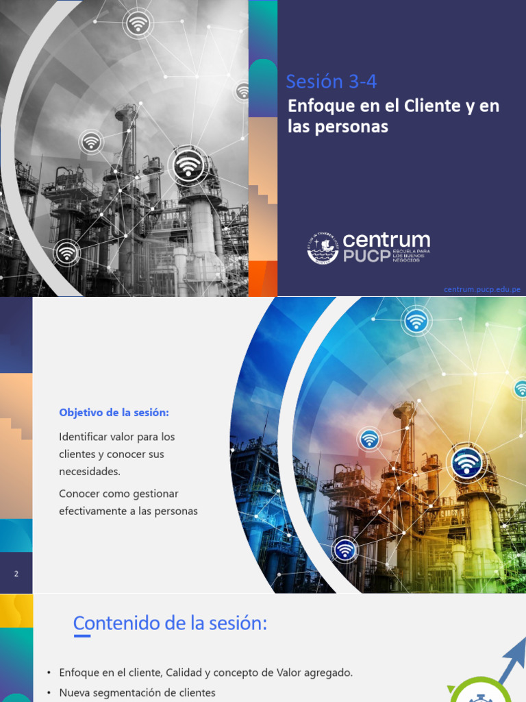 Sesión 3-4 Enfoque en El Cliente y Personas-2 | PDF | Calidad (comercial) | Cliente