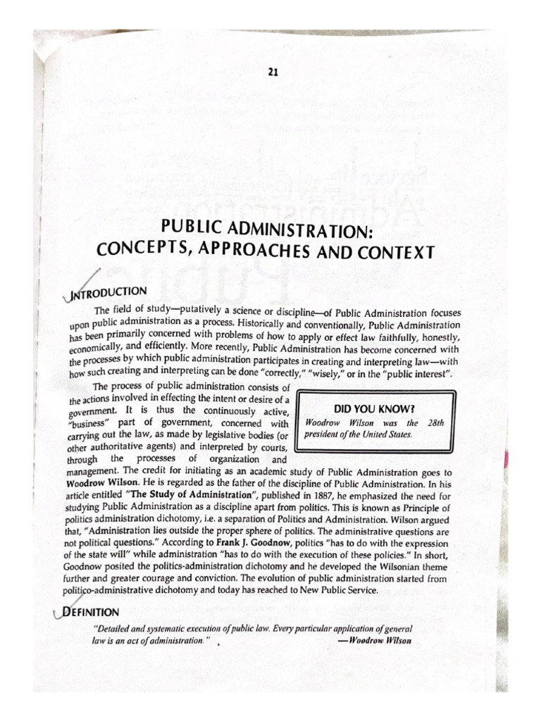 Chapter 1 Intoduction To PA | PDF