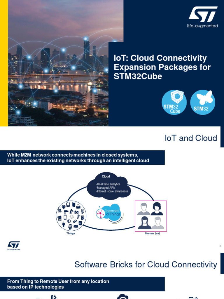 Cloud Connectivity - ST Offering | PDF | Cloud Computing | Internet Of ...