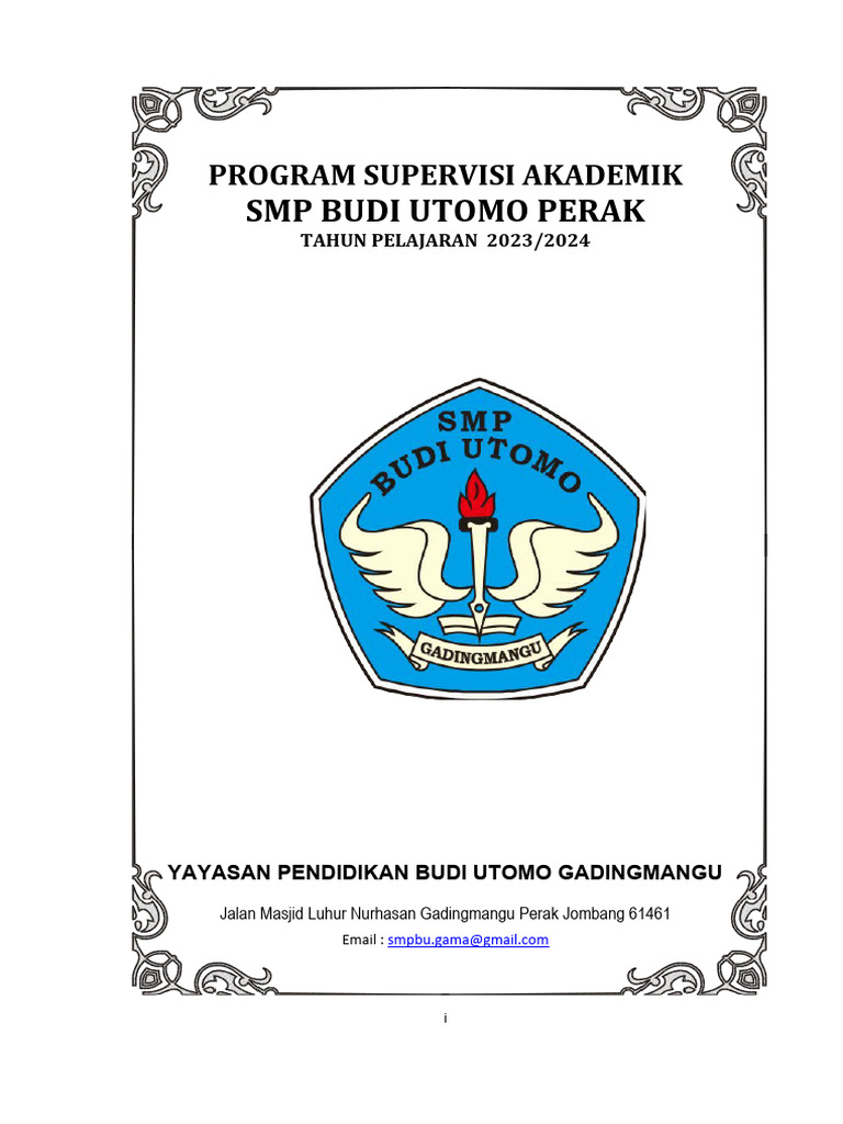 Bagian Awal Program Supak 2023-2024 | PDF | Karier & Perkembangan