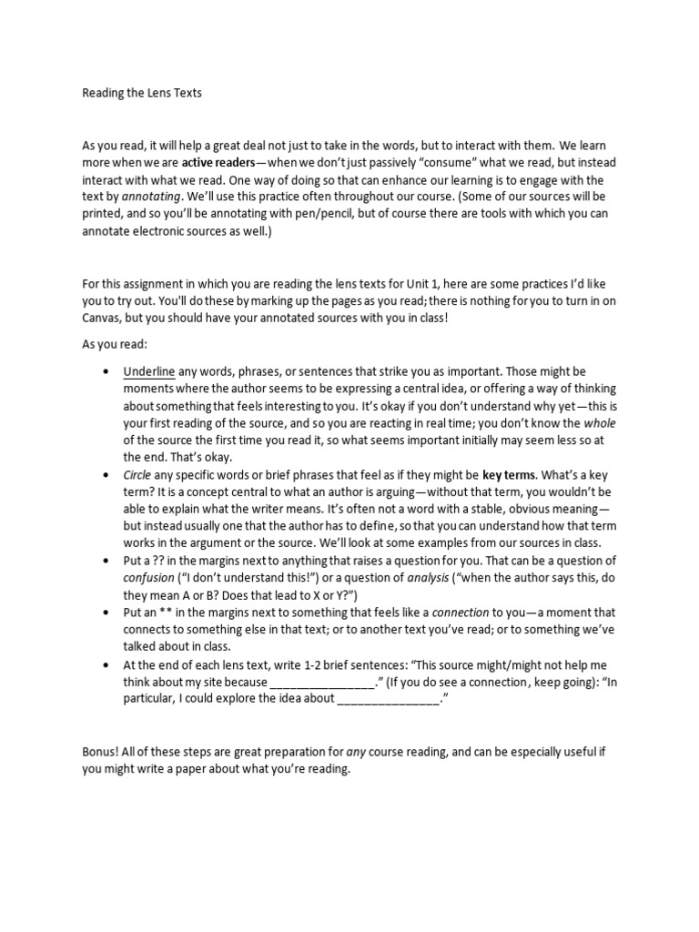 Annotation Guide | PDF