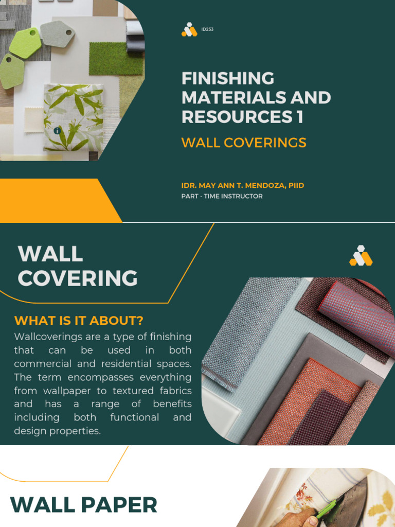 WALLCOVERING | Download Free PDF | Varnish | Paint