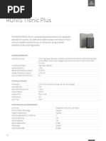 Traka Touch Pro L Datasheet A4 | PDF | Computers