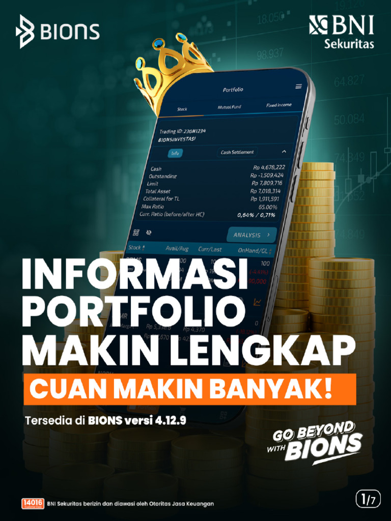 Baru! Portfolio Saham Bions | PDF