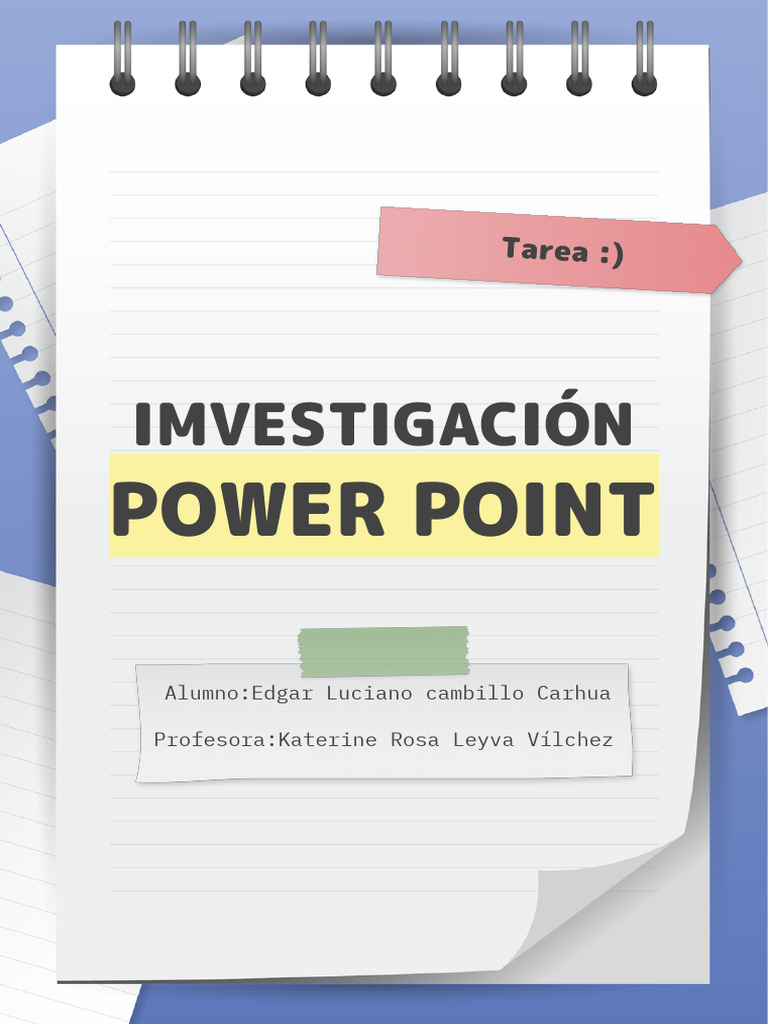 Tarea Computo | PDF | Microsoft PowerPoint | Software